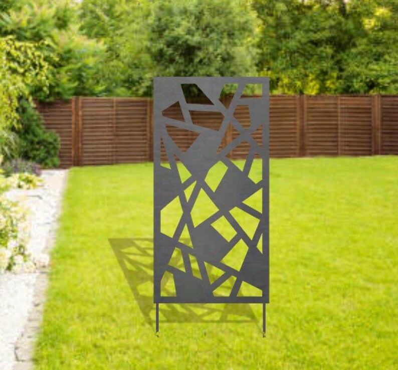 Vienna Metal Trellis/privacy Screen - Etsy