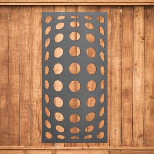 Monaco Metal Trellis/privacy Screen - Etsy