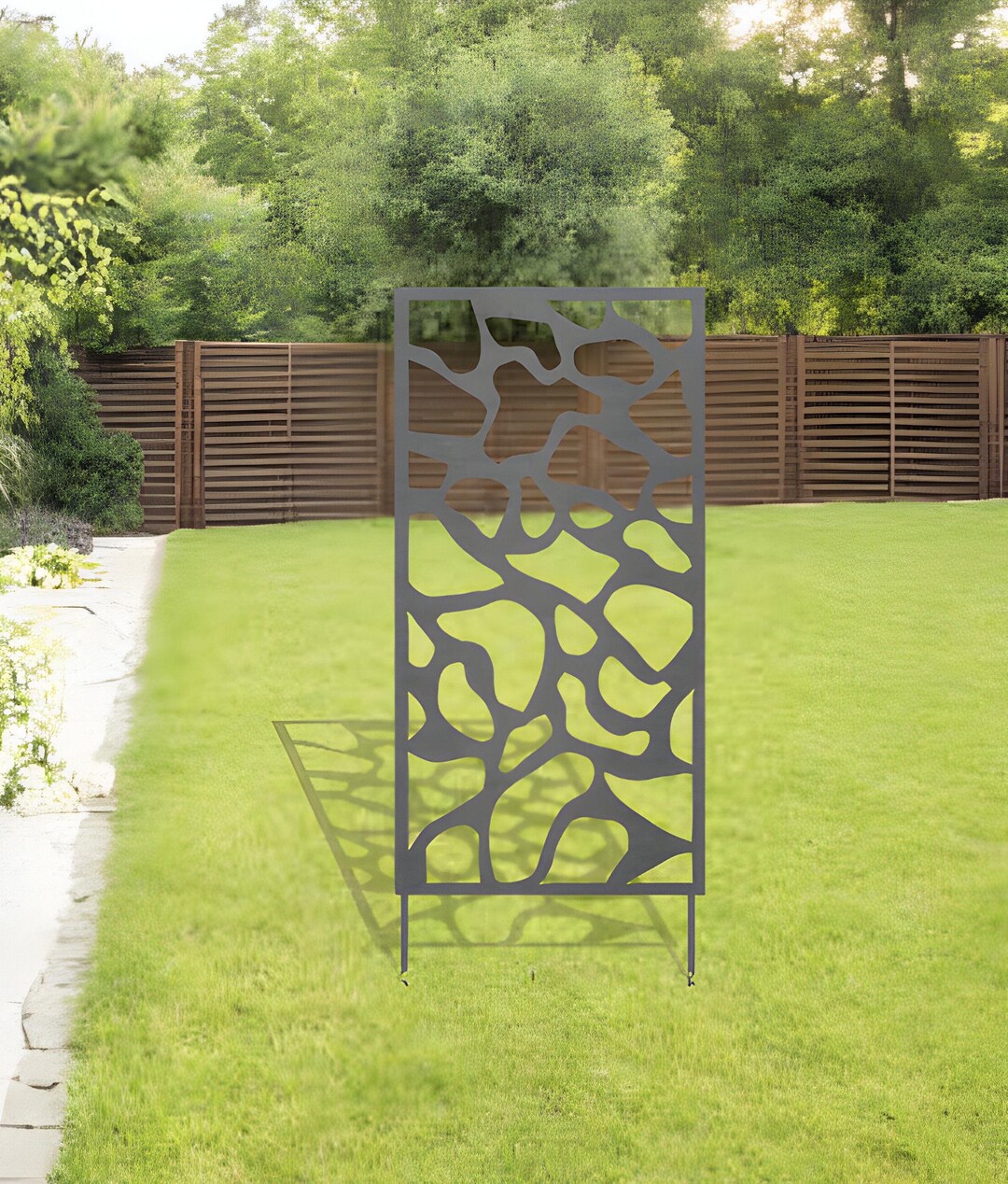 Tucson Metal Trellis/privacy Screen - Etsy