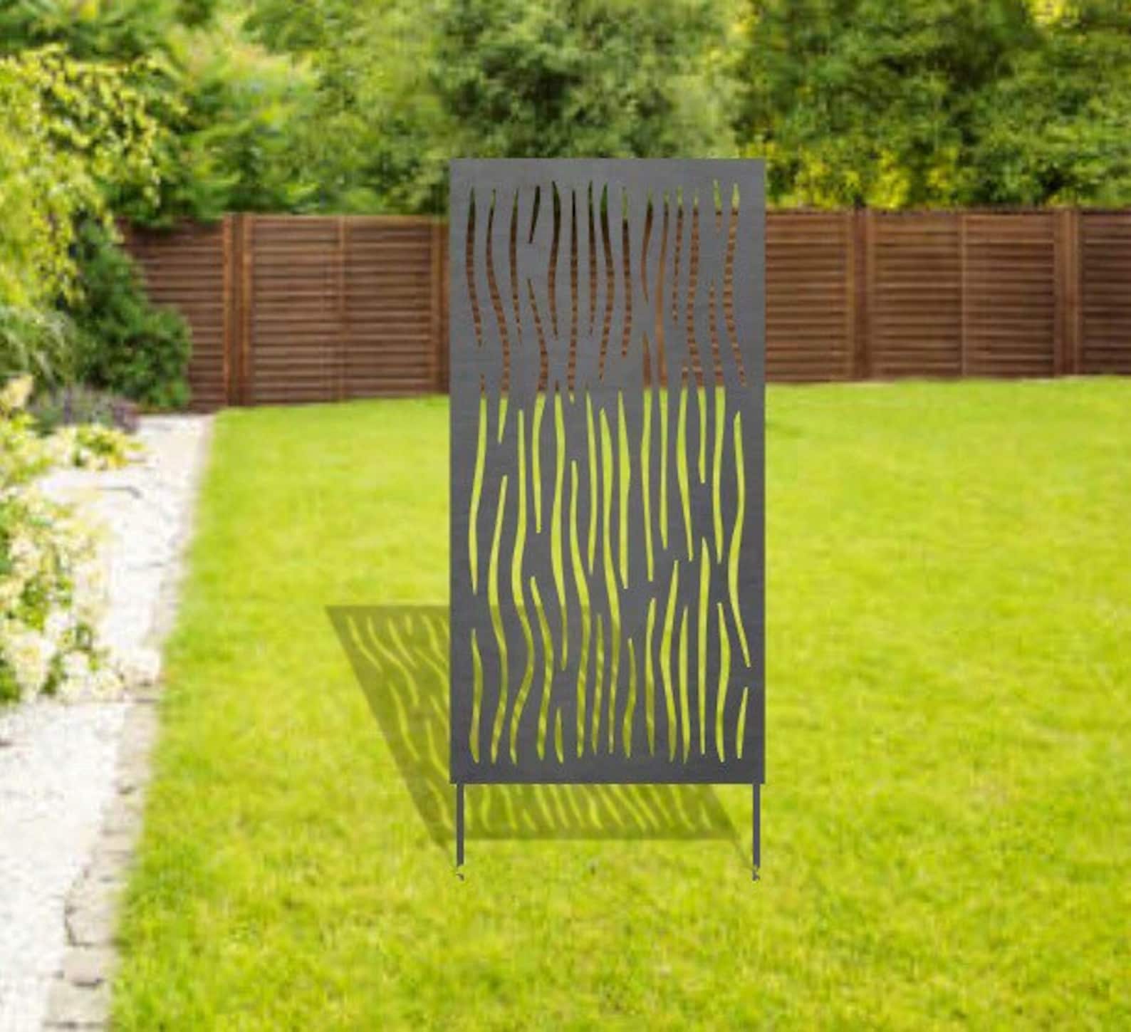 Amisos Metal Trellis/privacy Screen - Etsy