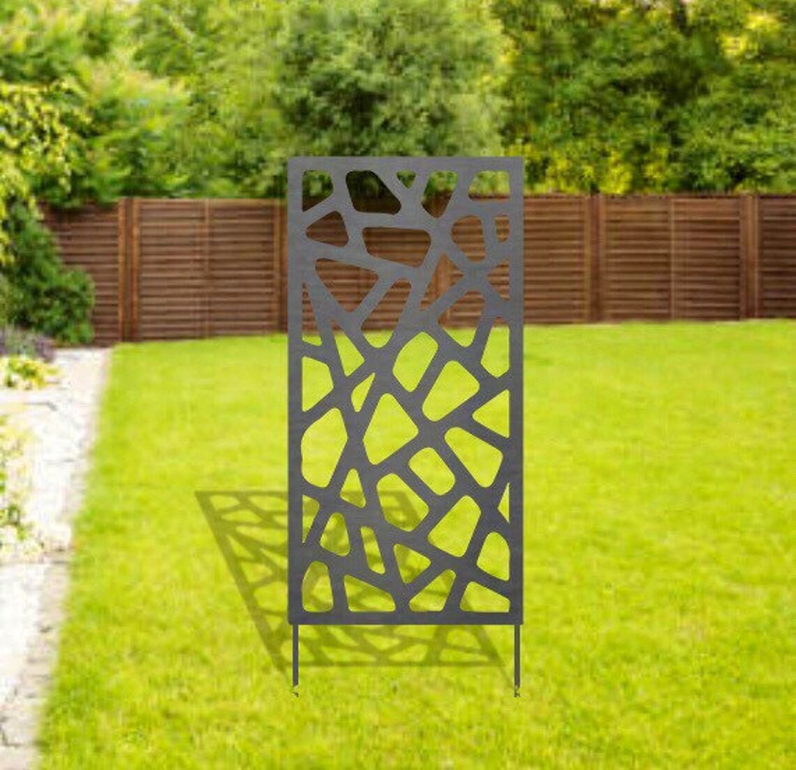 Aspen Metal Trellis/privacy Screen - Etsy