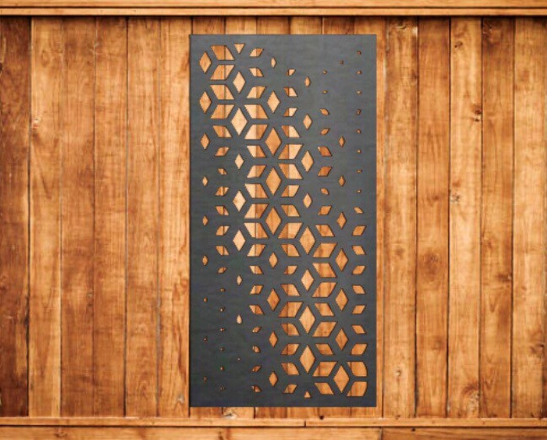 Monaco Metal Trellis/privacy Screen - Etsy