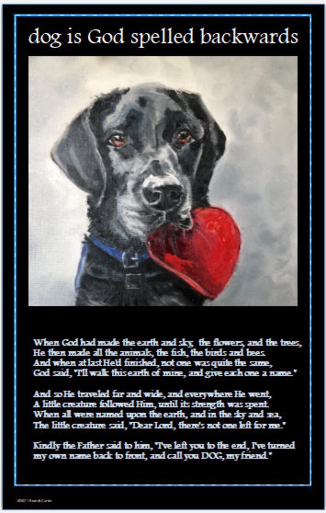 Dog Is God Spelled Backwards Etsy
