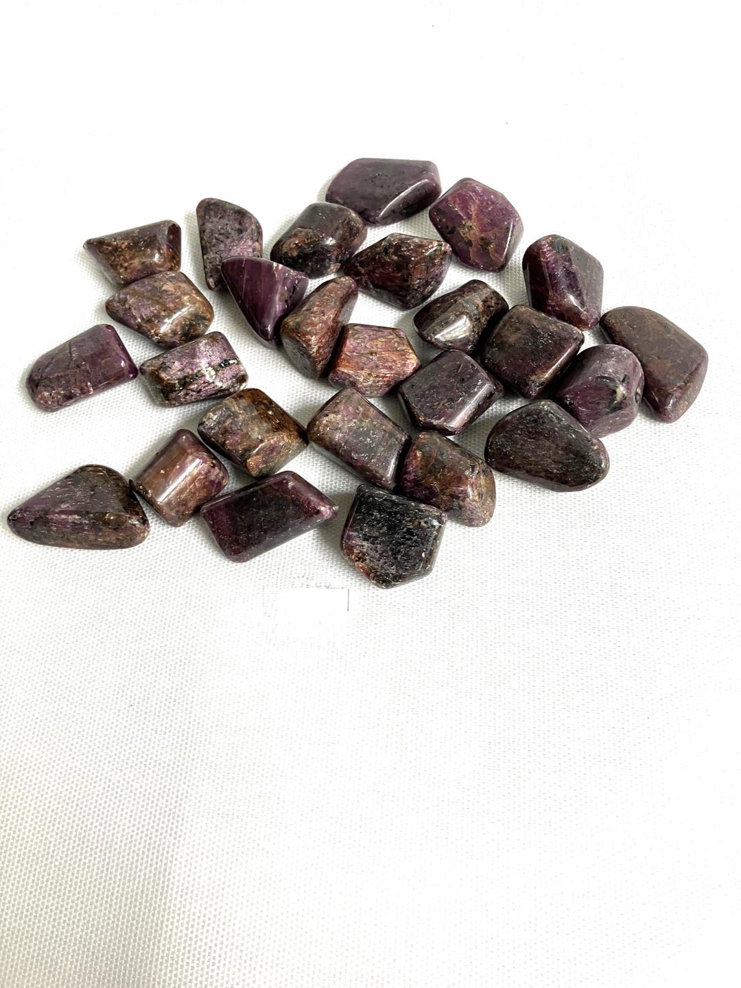 Ruby Tumbled Stone 43 Tumbled Ruby Stone - Etsy