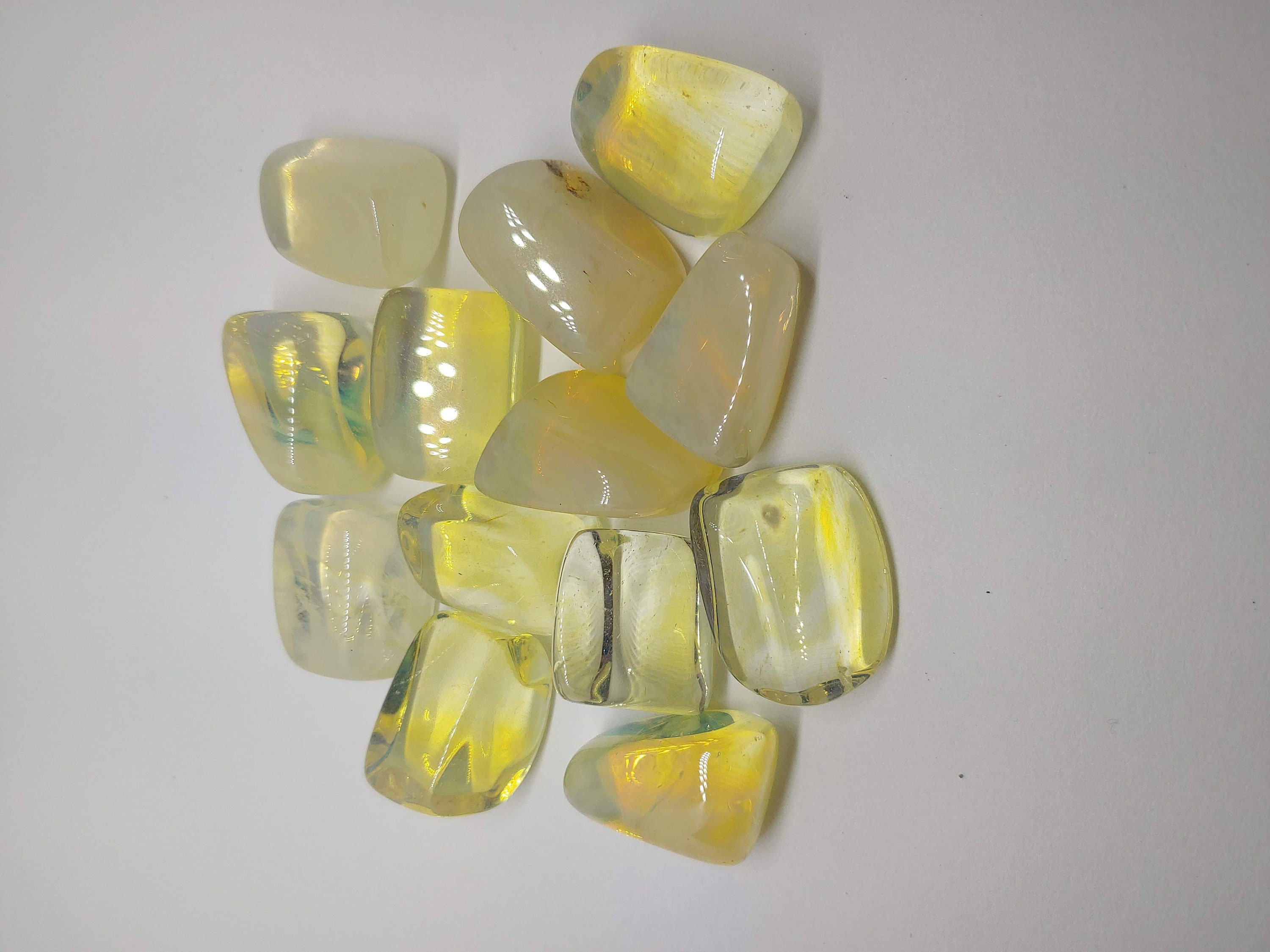 Yellow Obsidian Rock