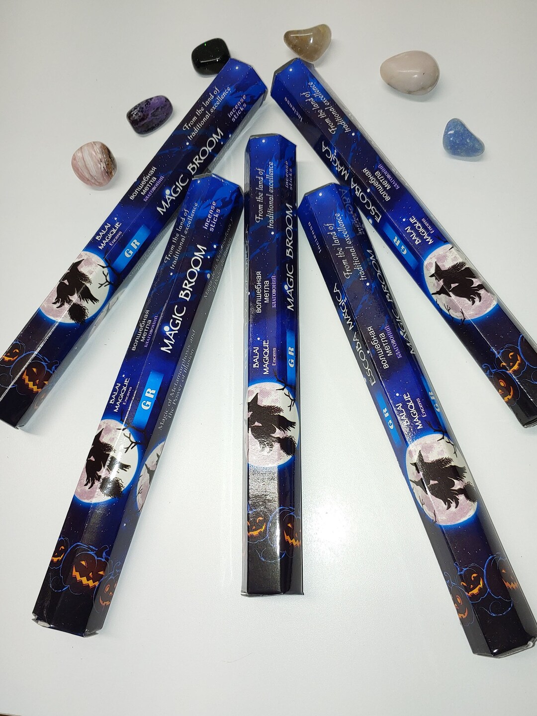GR Magic Broom Stick Incense - Etsy