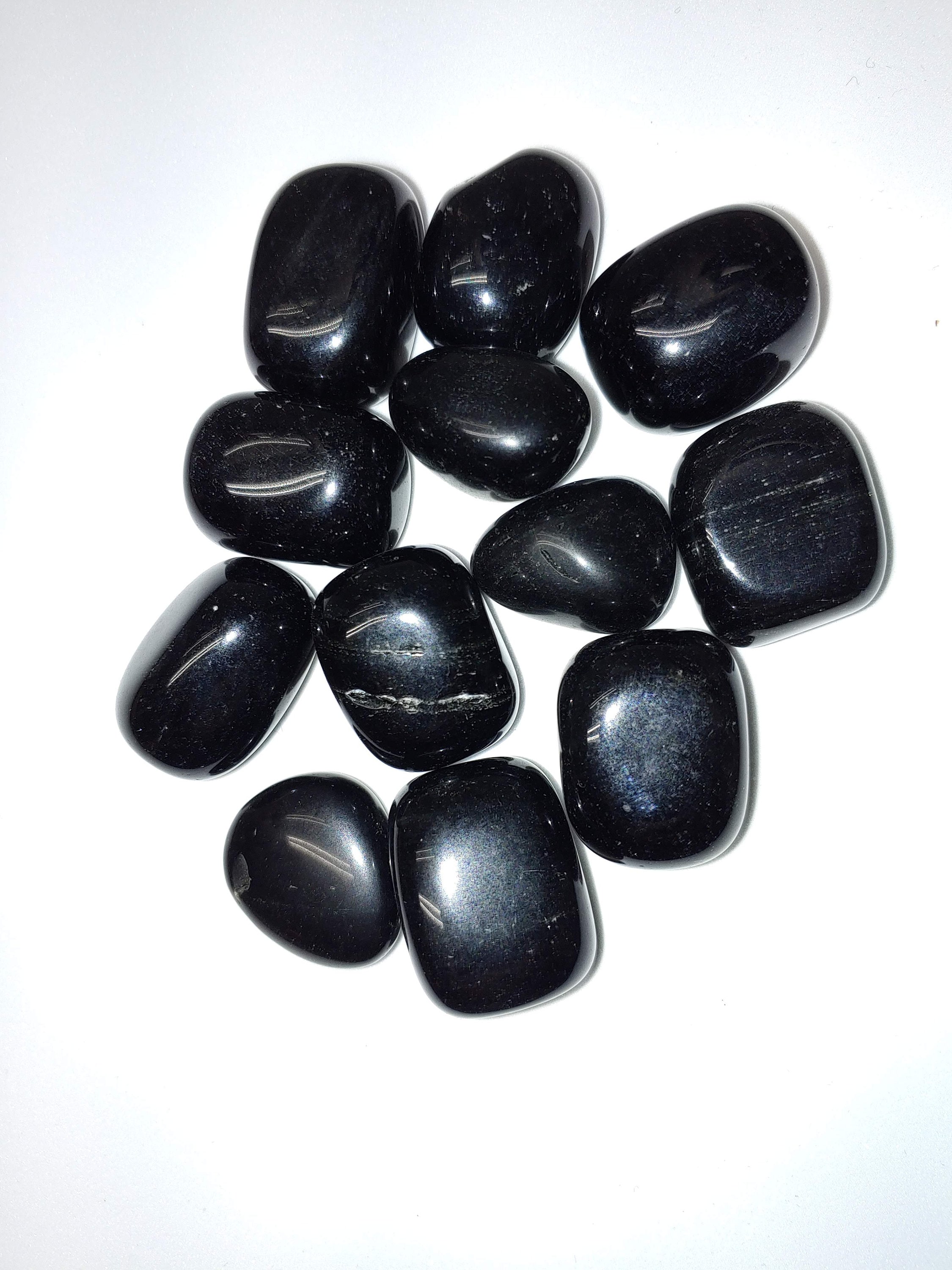 Black Obsidian Tumbled Stone (#3)
