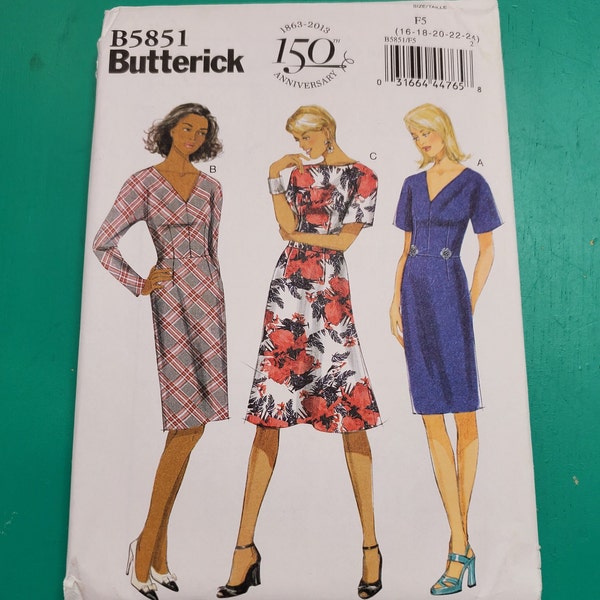 Butterick 5851 - Etsy