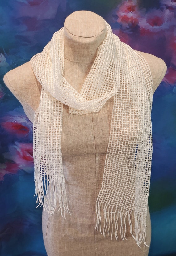 Vintage mesh scarf - Gem