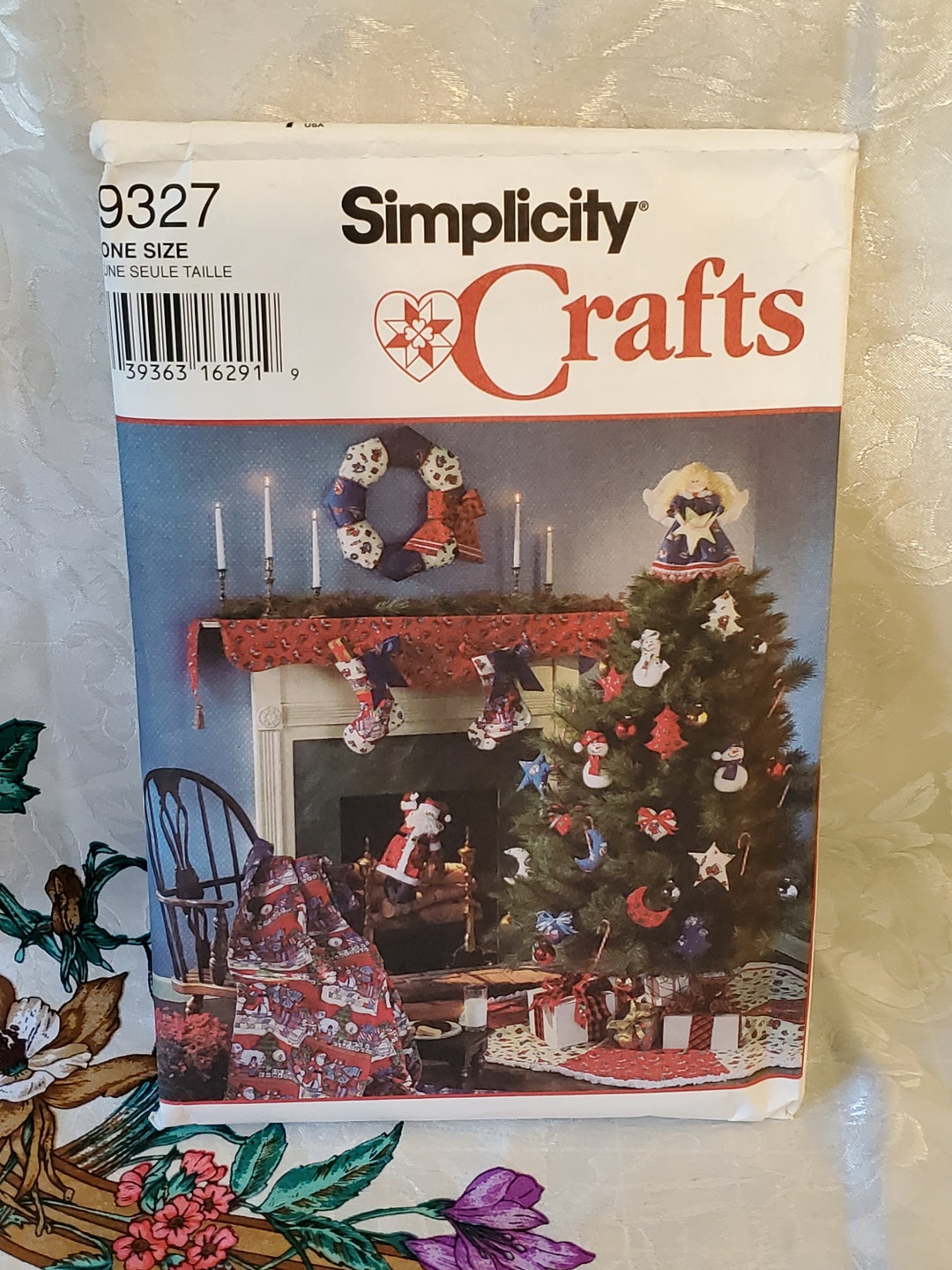 Simplicity 9327 Christmas Crafts Mostly UNCUT, Mostly Factory Fold - Etsy