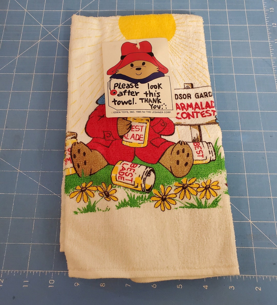Leshner Corp New Old Stock Teddy Bear Hand Towel - Etsy