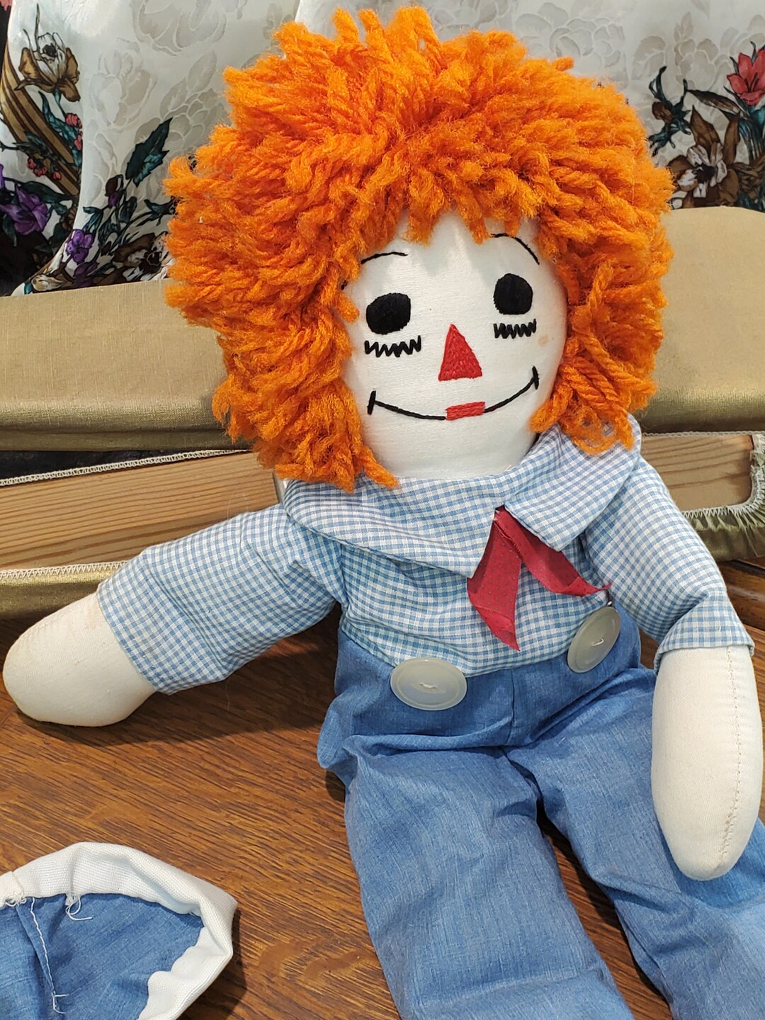 Raggedy Andy Doll - Etsy