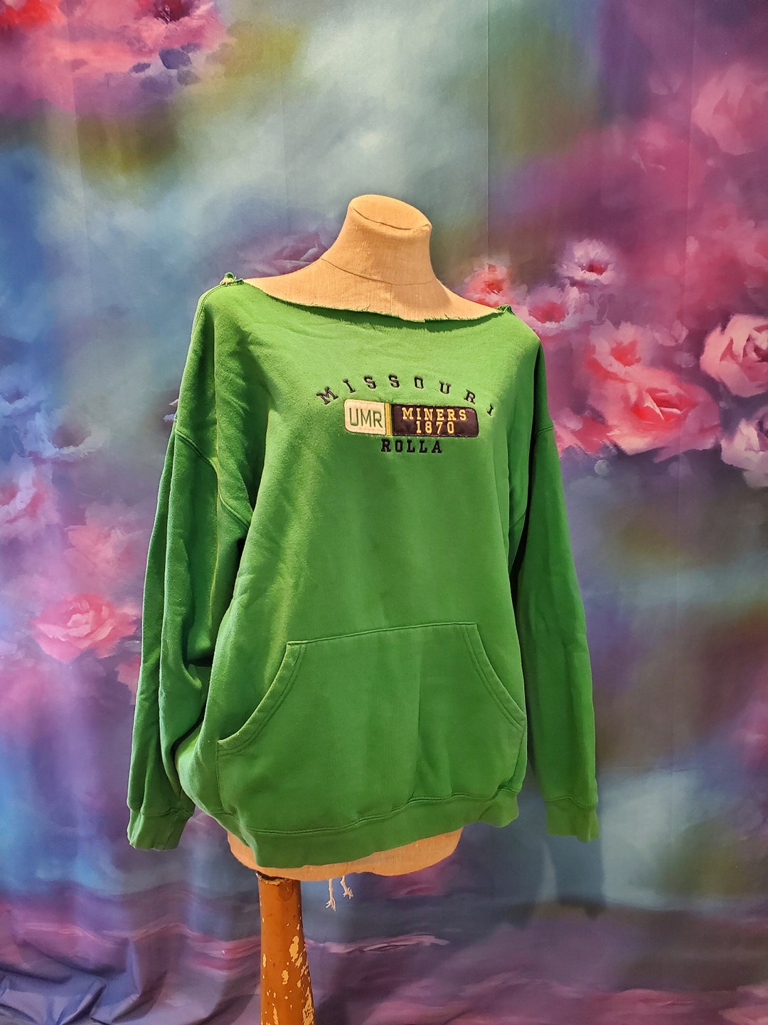 University of Missouri Rolla Retro Distressed Sweatshirt, XL - Etsy