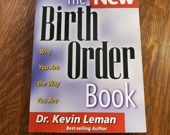 Birth Order Book - Etsy