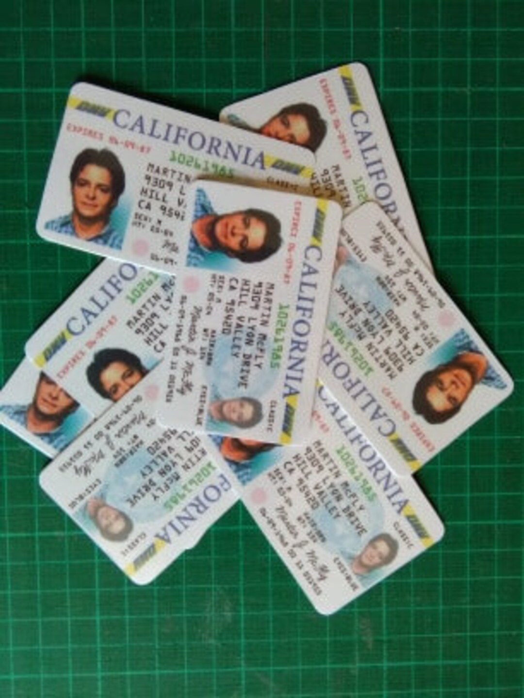 Marty Mcfly's Driver's License - Back to the Future Replica Prop. - Etsy