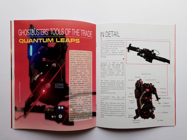 OMNI Magazine Ghostbusters - Prop Replica - Proton Pack - Spengler ...