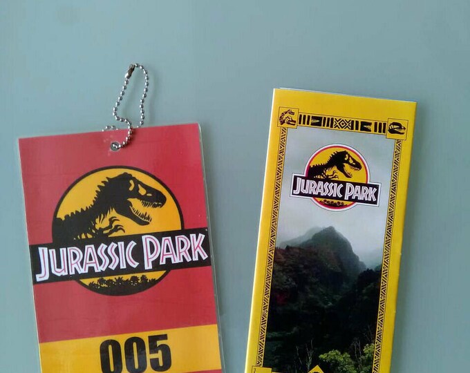 Jurassic Park Jeep Card Prop Replica Number Car Mini - Etsy