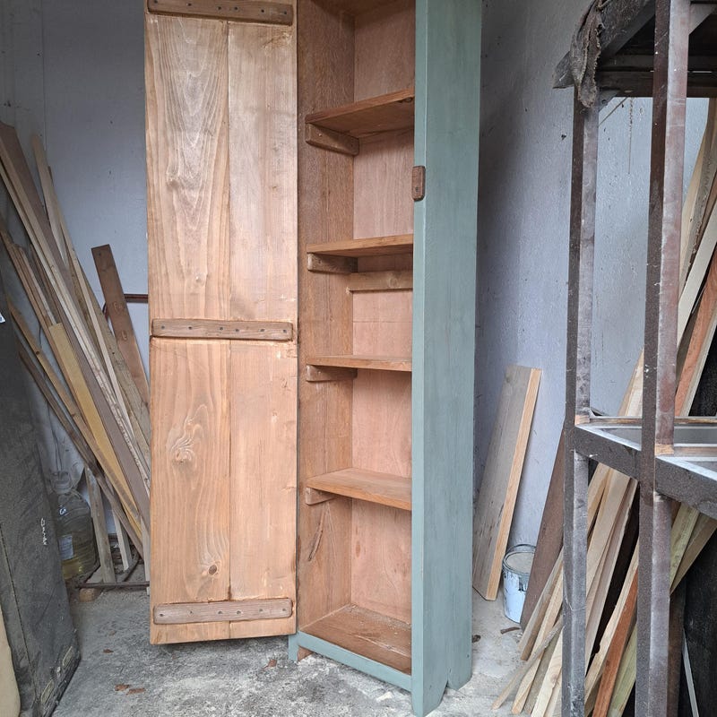 Green Narrow Cabinet - Etsy UK