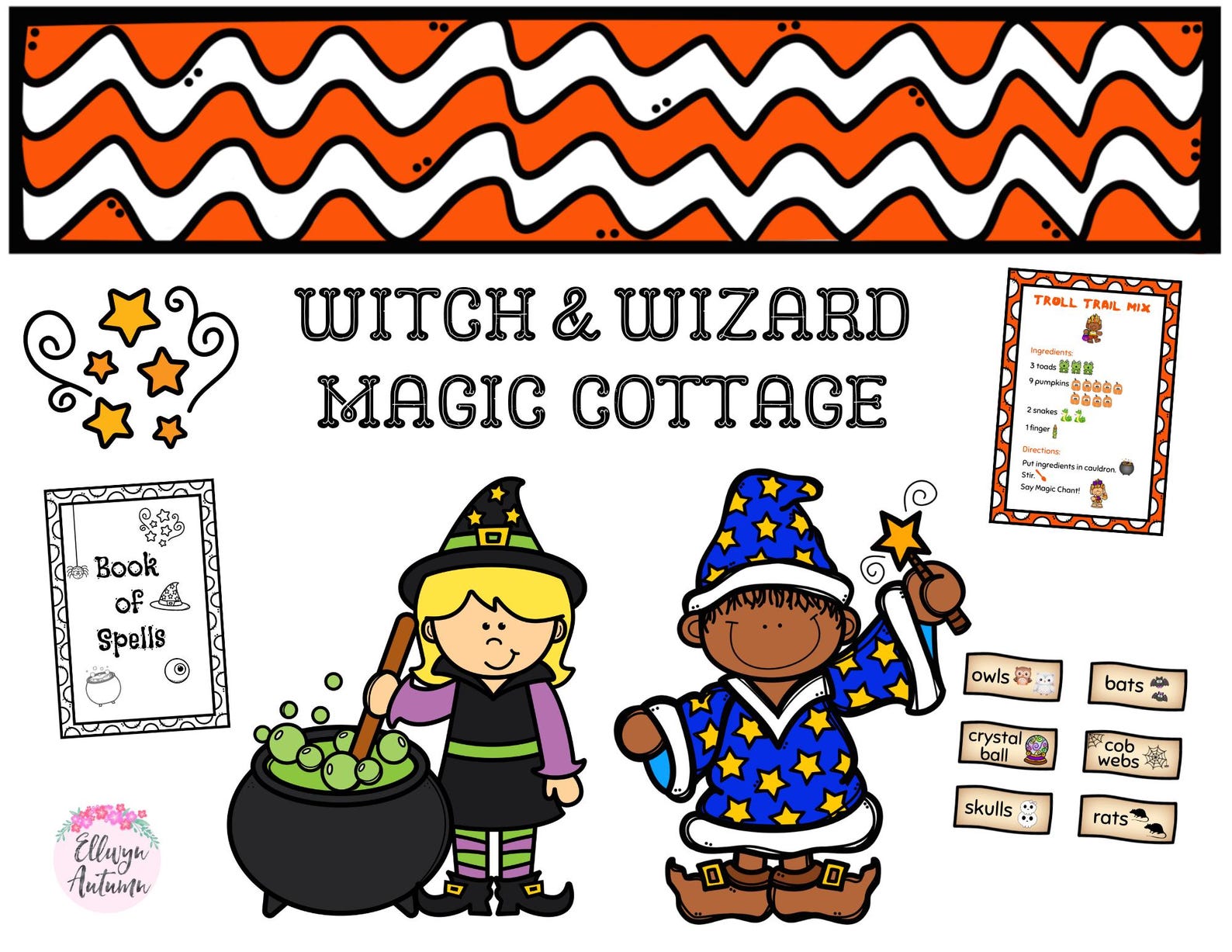 Witch & Wizard Magic Cottage Dramatic Play - Etsy