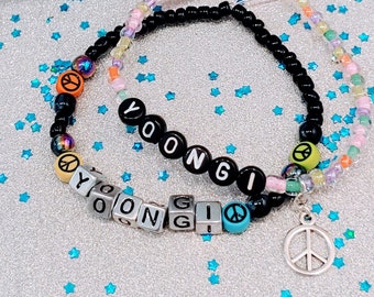 Yoongi Peace Sign - Etsy