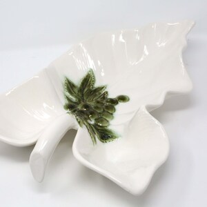 Vintage "tokay Tuscany" Caladium Leaf and Grapes Bowl by Hull Pottery ...