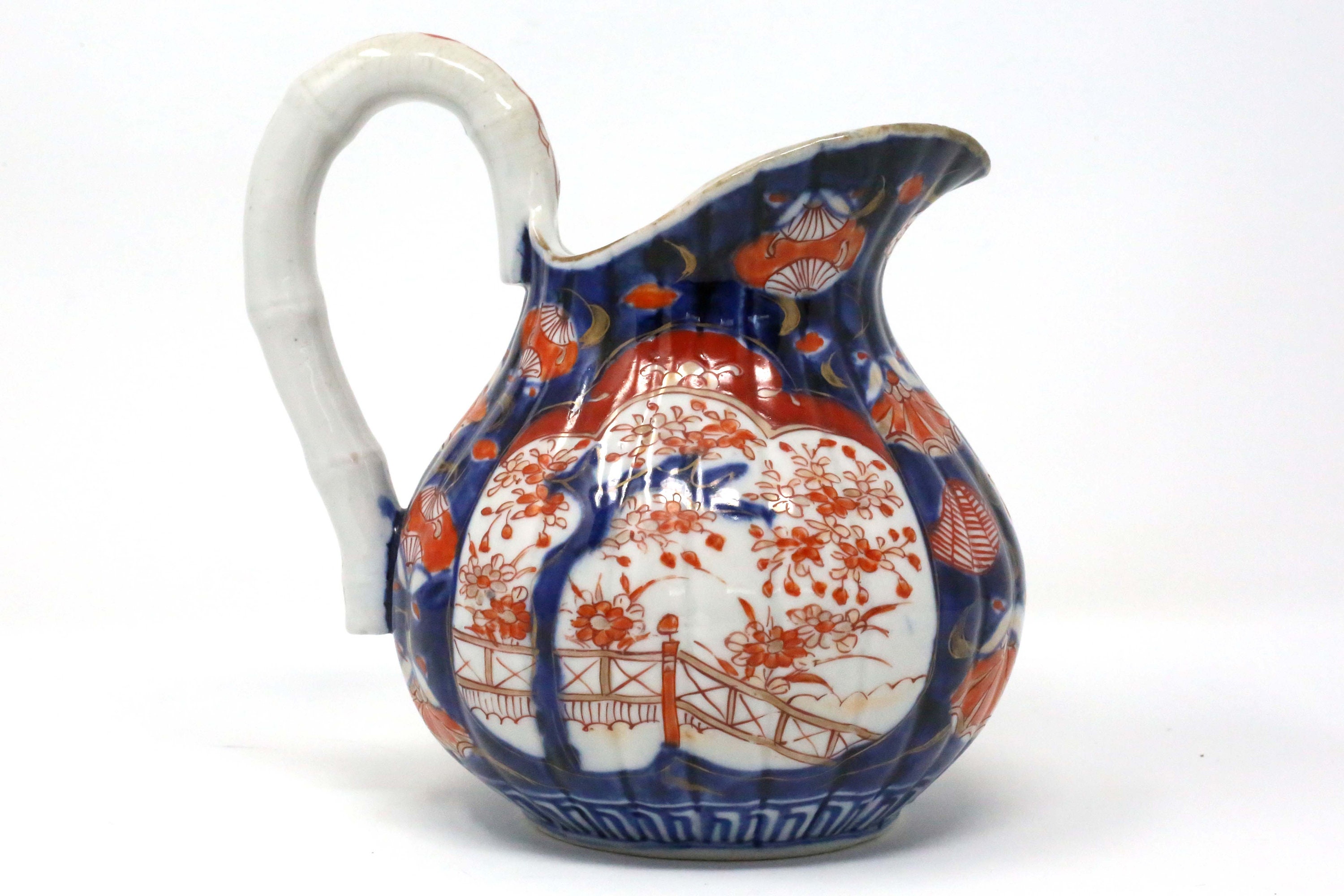 Antique Japanese Imari Water Pitcher - Etsy