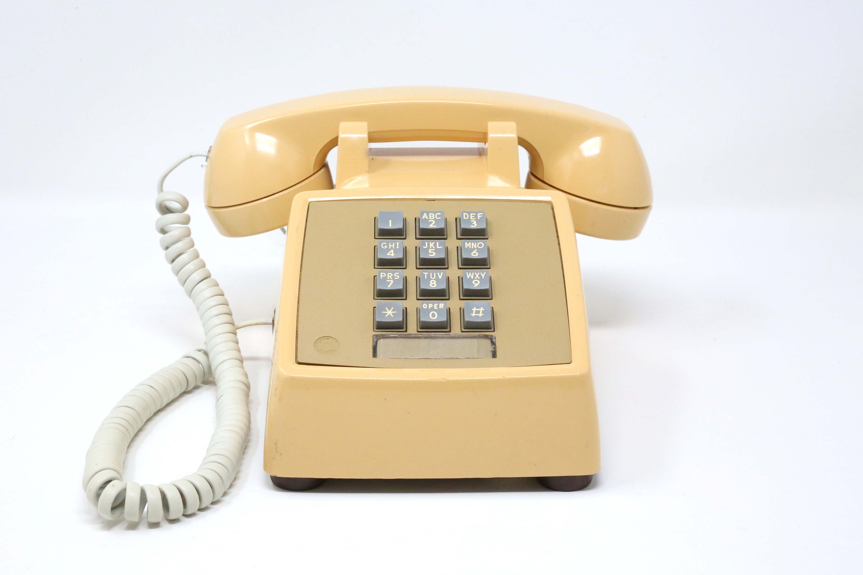 Vintage Beige Touch-tone Telephone by Bell Systems - Etsy