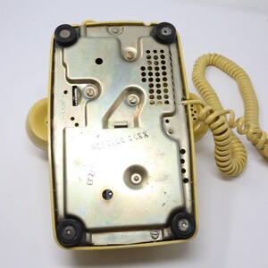 Vintage Yellow Rotary Desktop Modular Telephone - Etsy