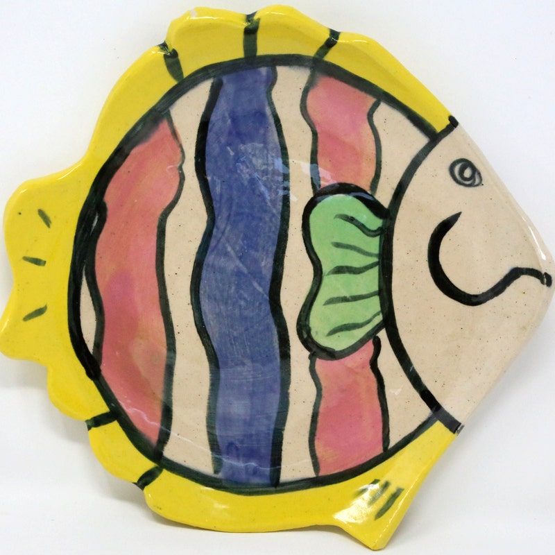 Fish Shaped Plates - Etsy