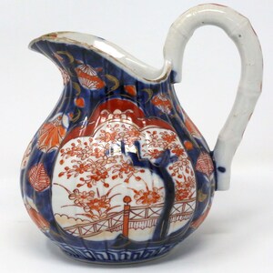 Antique Japanese Imari Water Pitcher - Etsy