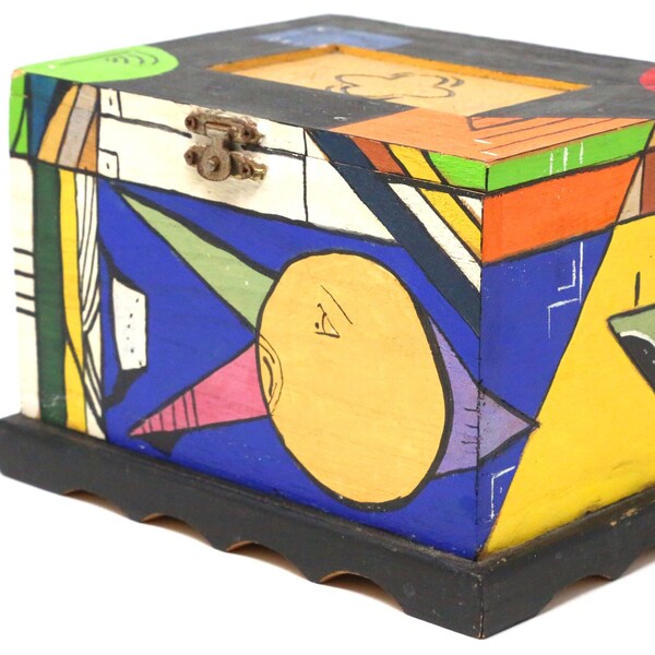 Hand Painted Box - Etsy