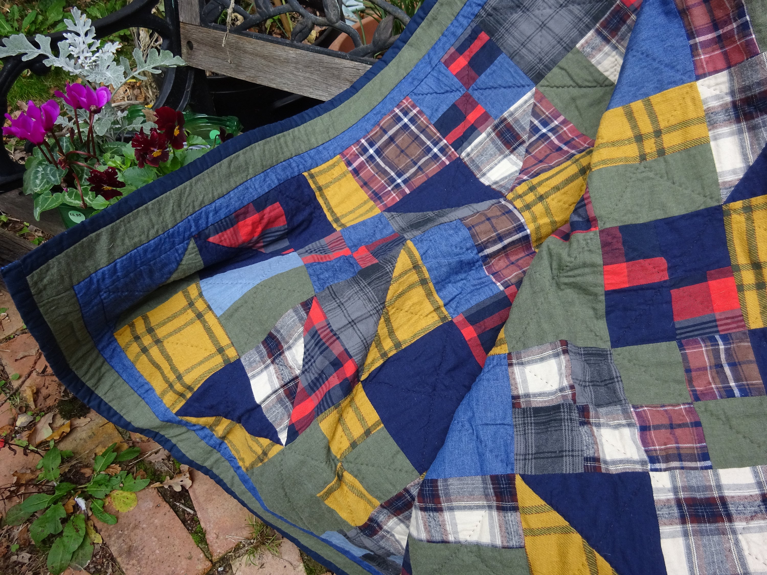 Buy The Welsh Shirty Patchwork Quilt Online in India - Etsy