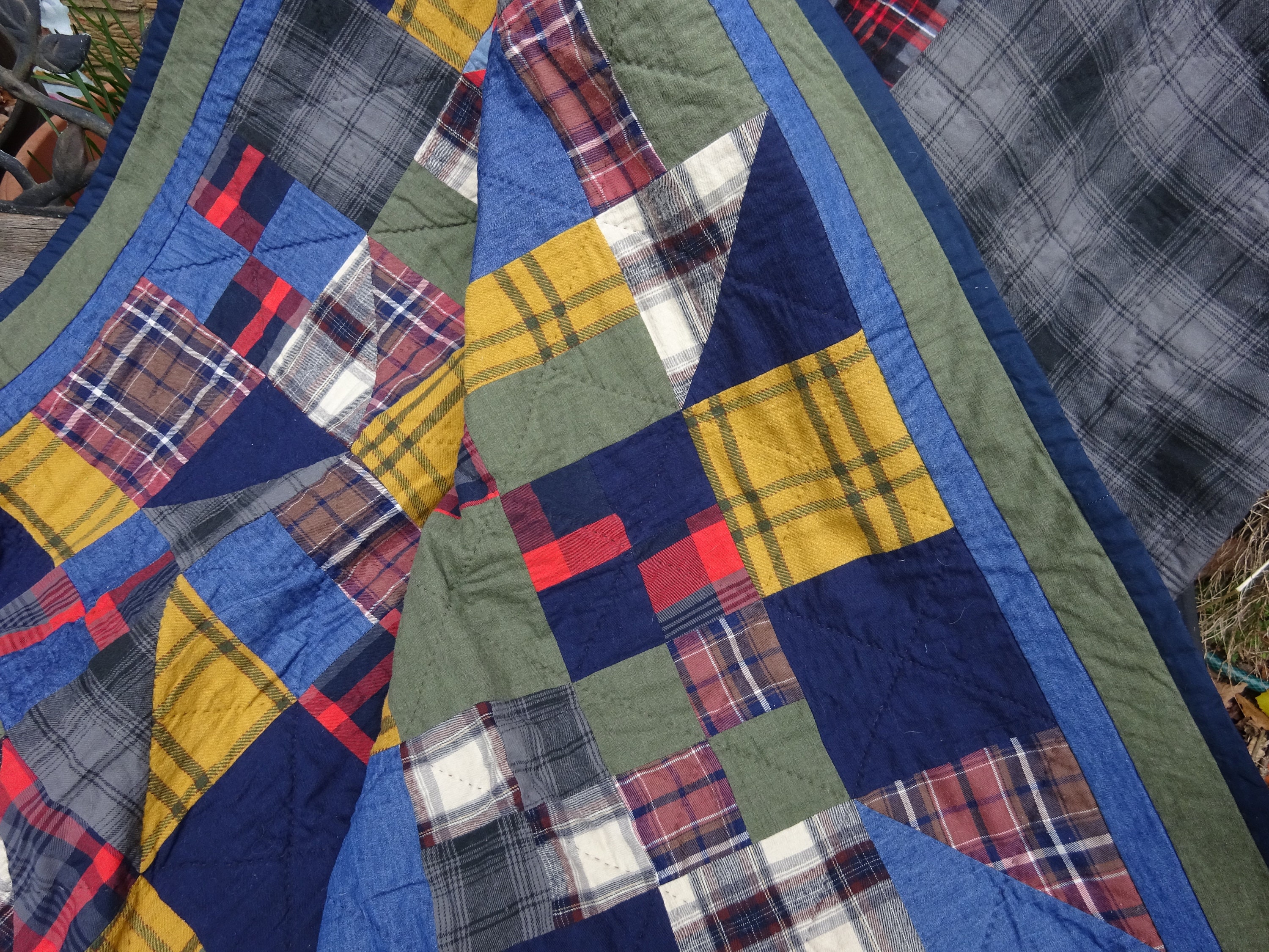 Buy The Welsh Shirty Patchwork Quilt Online in India - Etsy