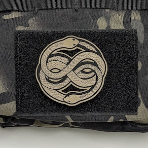 Double Ouroboros Morale Patch ,never Ending Story Morale Patch, Tactical Patch, Range Bag, Hook ...