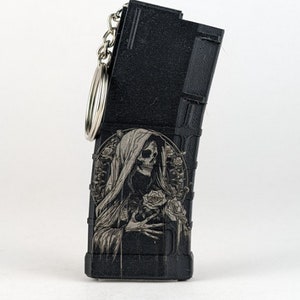 AR15 Magazine Replica Keychain. Miniature P-MAG Laser Engraved ...