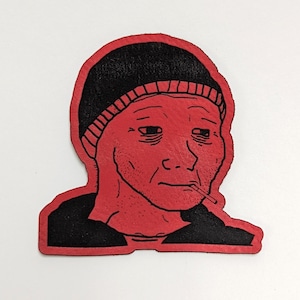 Doomer Wojack Meme Morale Patch, Perfect for Tactical Hat, Range Bag ...