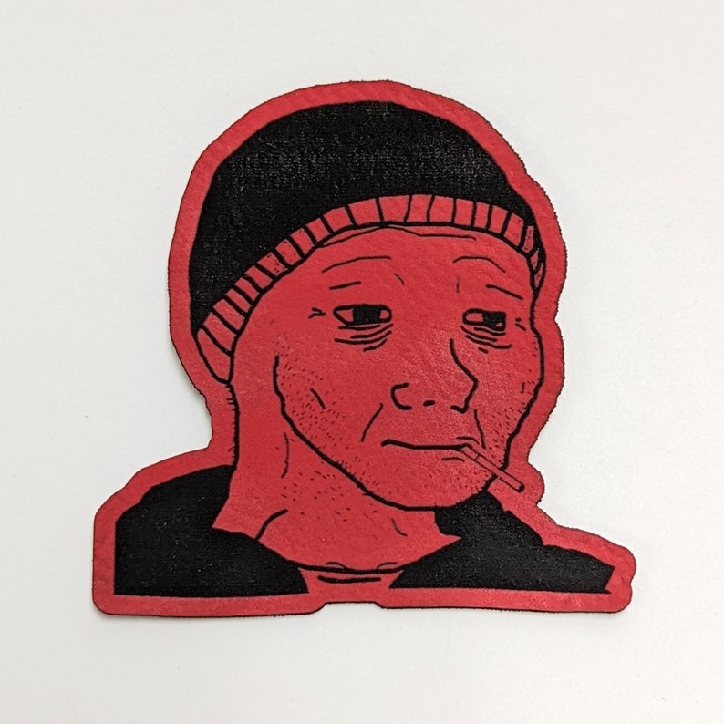 Doomer Wojack Meme Morale Patch: Tactical Hat, Range Bag - Etsy