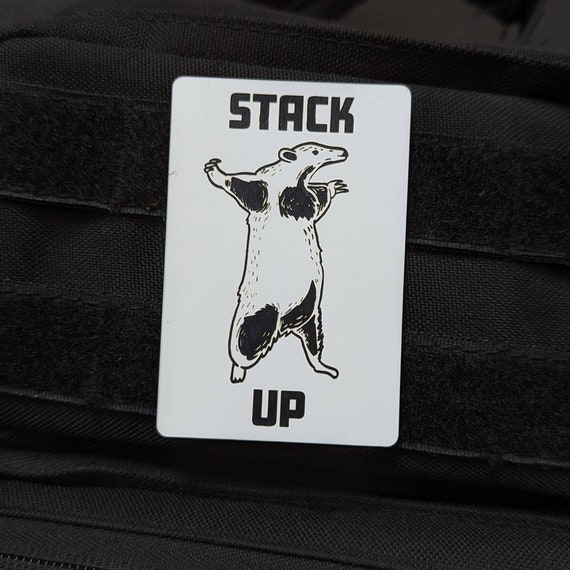 Stack up Anteater Meme Morale Patch Perfect for Tactical Hat - Etsy