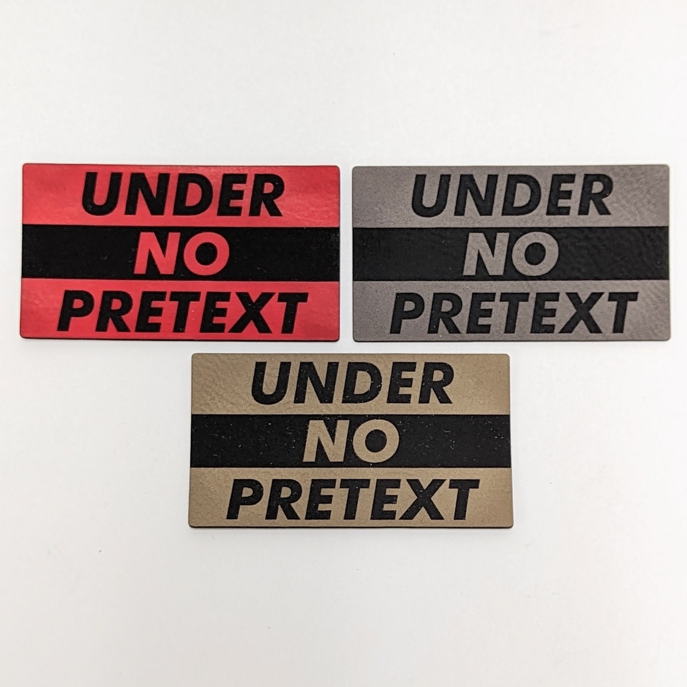 Under No Pretext Leftist Karl Marx Morale Patch for - Etsy UK