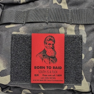 John Brown Morale Patch: Abolitionist Tactical Gear Patch - Etsy