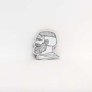 Yes Chad Wojack Meme Morale Patch: Tactical Hook and Loop Patch - Etsy