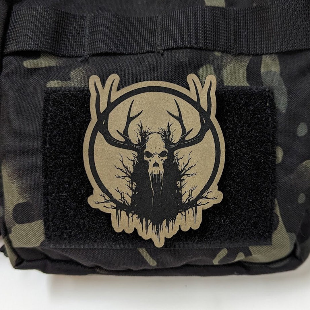 Wendigo Morale Patch: Leatherette Algonquian Folklore Tactical Patch - Etsy