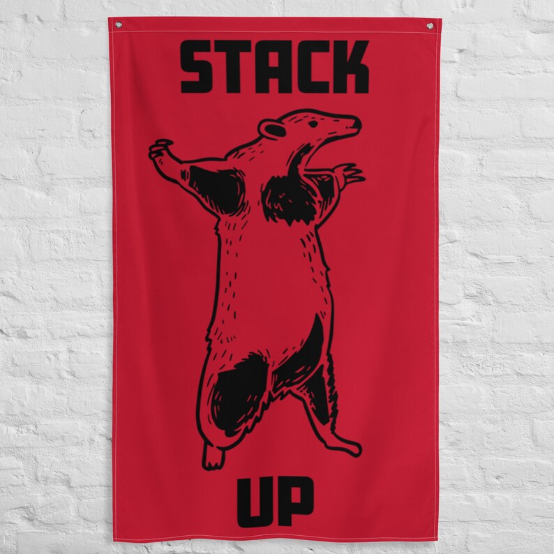 Stack up Anteater Meme Vertical Flag Come at Me Bro Come - Etsy