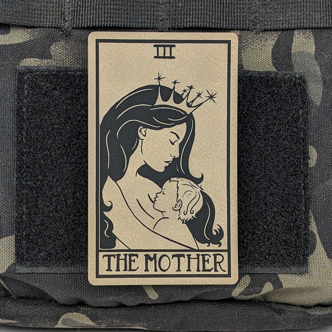 The Mother Morale Patch, XII Vintage Tarot Card Morale Patch, Occult ...