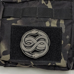 Double Ouroboros Morale Patch ,never Ending Story Morale Patch, Tactical Patch, Range Bag, Hook ...