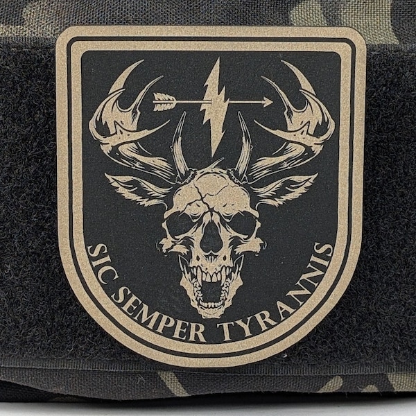 Wendigo Hook and Loop Patch - Etsy