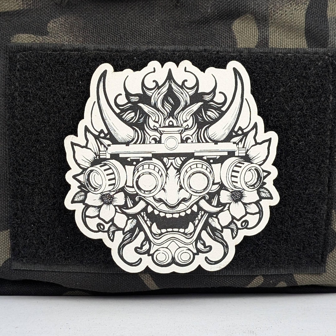 Limited Edition Oni Quad Nods Patch Onijp Collaboration Tactical Morale ...