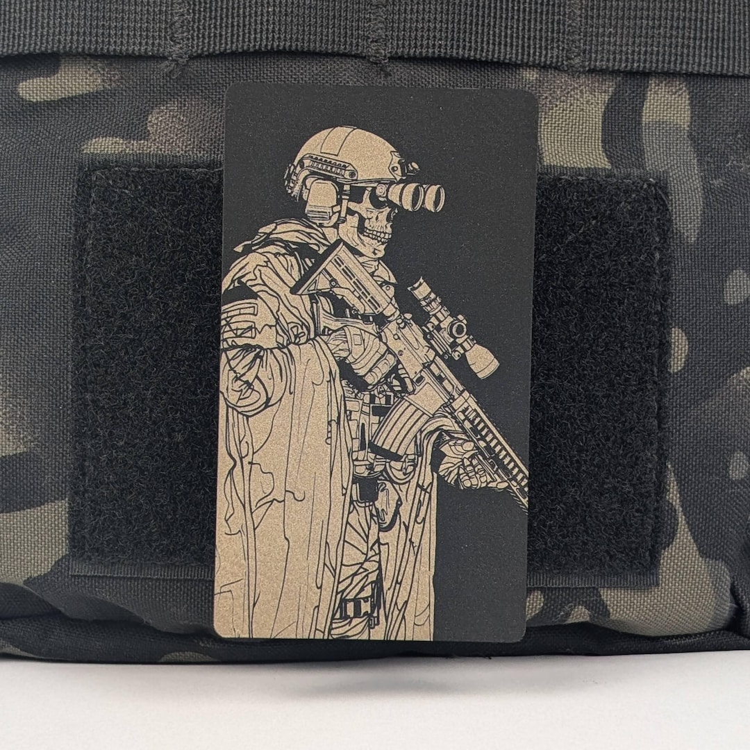 Night Walker Morale Patch: Skeleton Goon, Hook and Loop (3x2") - Etsy