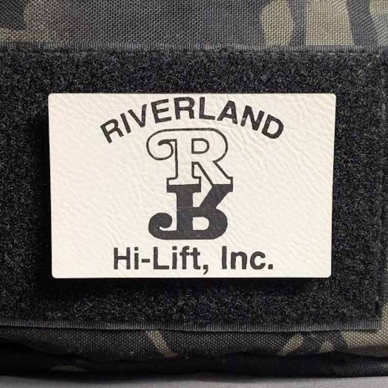 Gary Plauché Hat Patch Set: Laser Engraved Leatherette, Hook Backing - Etsy