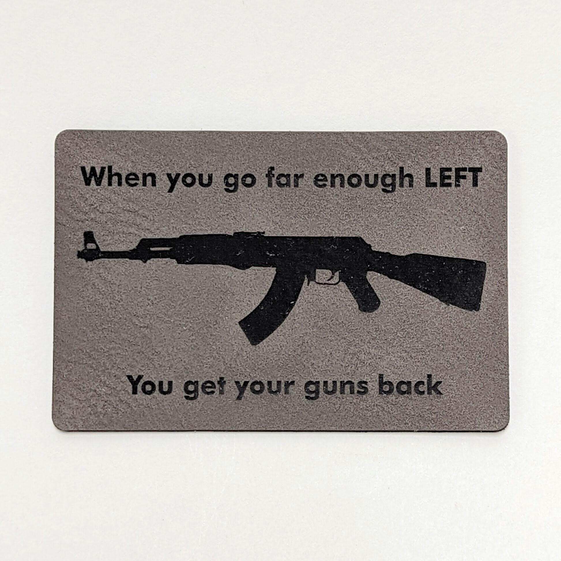 Political Morale Patch: 'guns Back' Anarchist Tactical Patch - Etsy